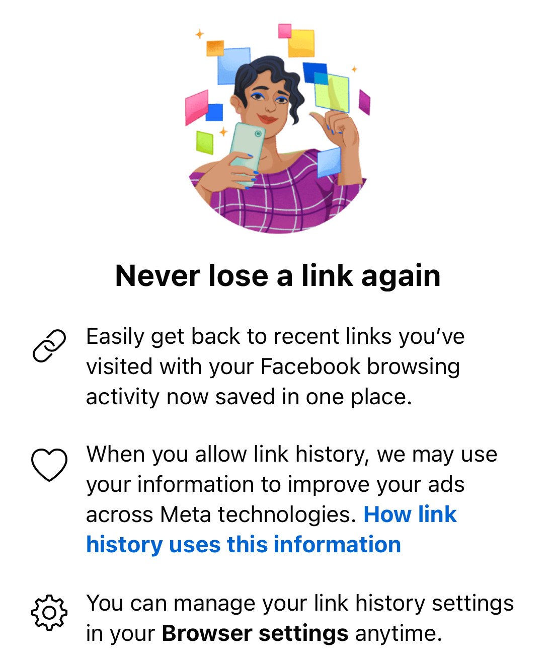 Facebook implementa «link history» en su App móvil para rastrear los ...