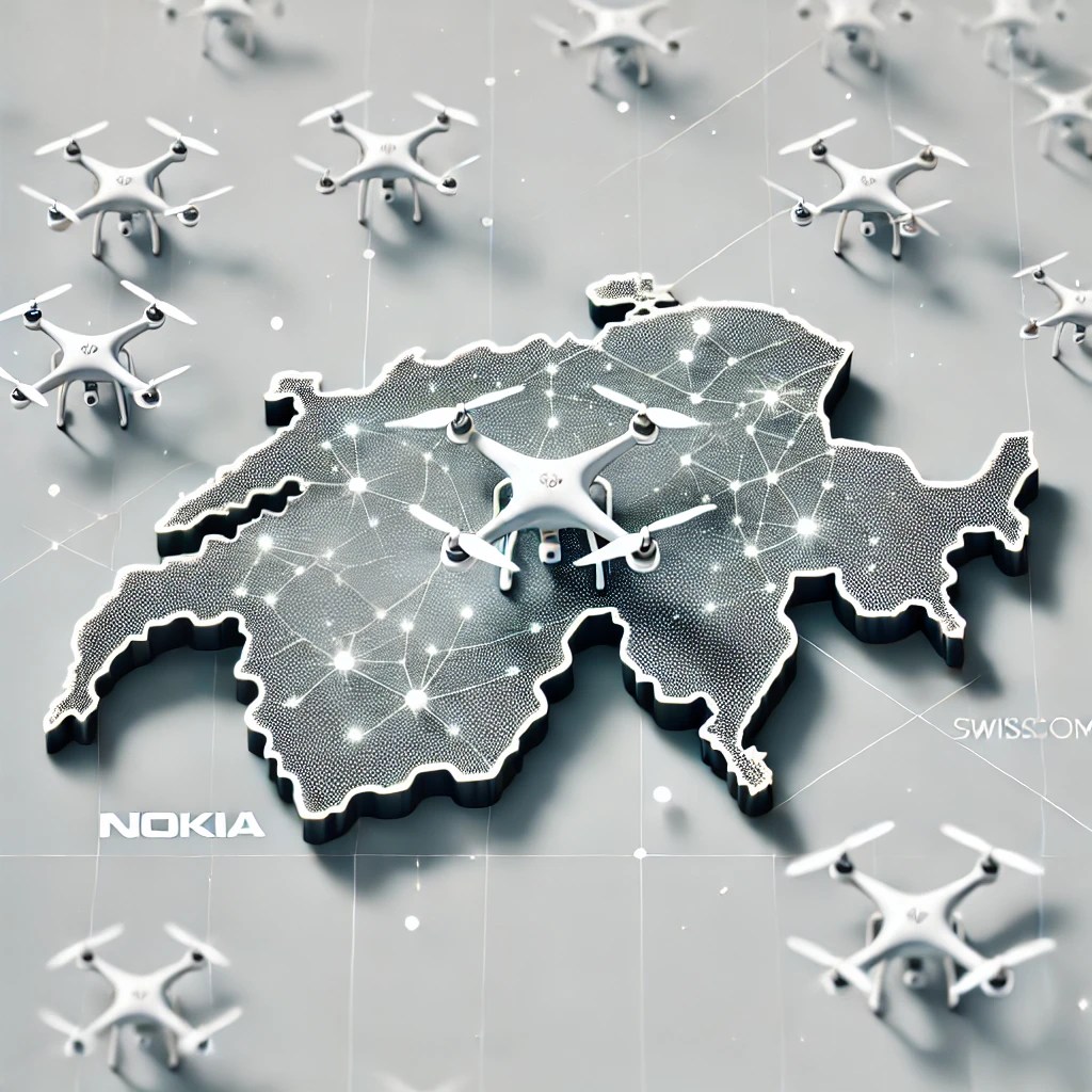 Nokia y Swisscom desplegarán una red de drones en toda Suiza – TecnoAp21