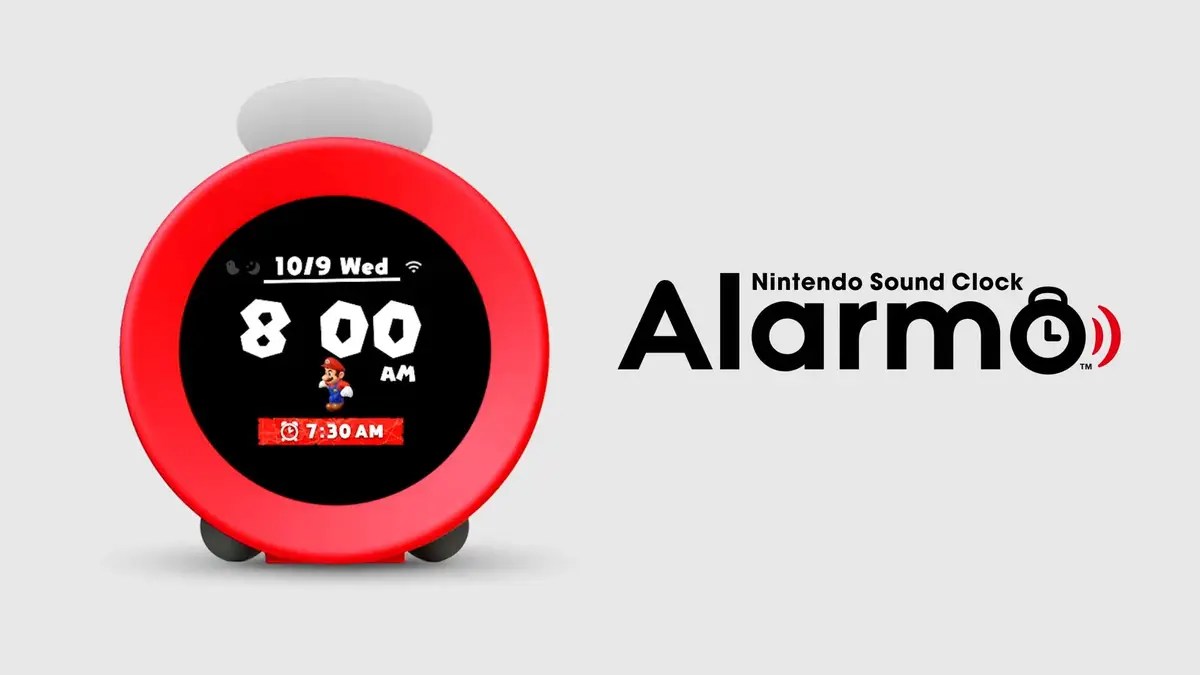 El nuevo reloj Nintendo Alarmo: un compañero interactivo para despertar ...