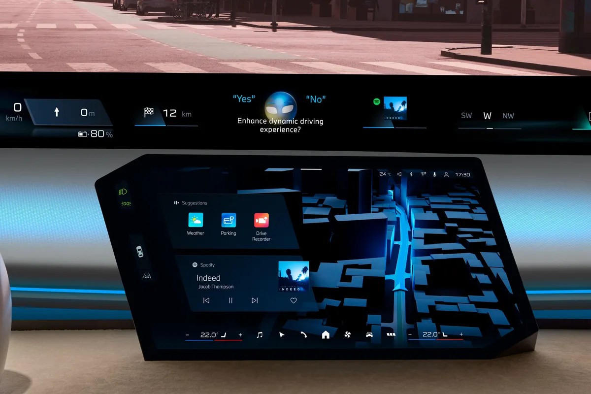 BMW revoluciona la experiencia al volante con el nuevo iDrive y su HUD ...