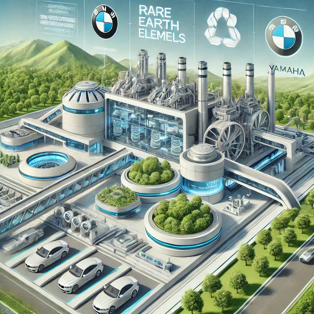 BMW y Yamaha Motor impulsan la producción sostenible de tierras raras a través de Phoenix ...