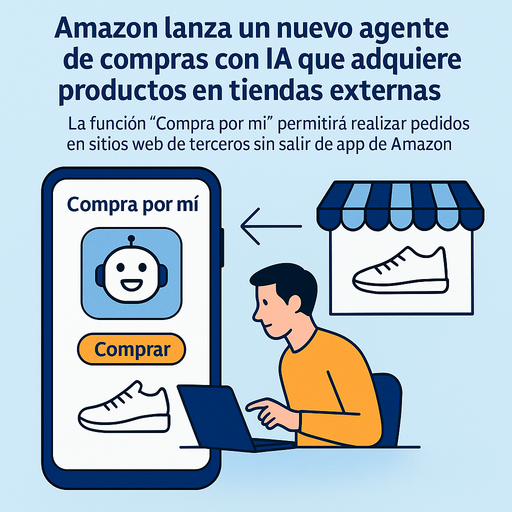 Amazon lanza un nuevo agente de compras con IA que adquiere productos ...