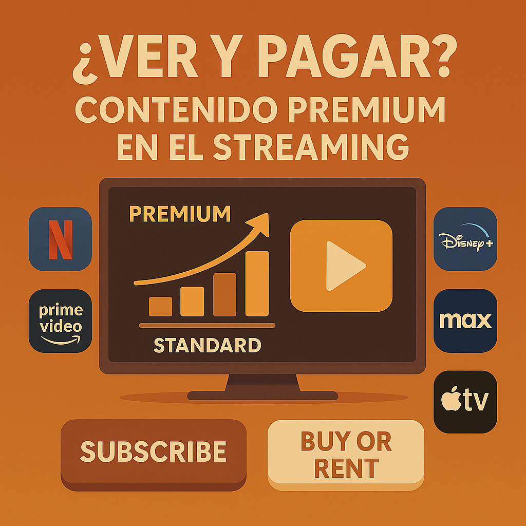 ¿Ver y pagar? El nuevo modelo de contenido premium dentro del streaming ...