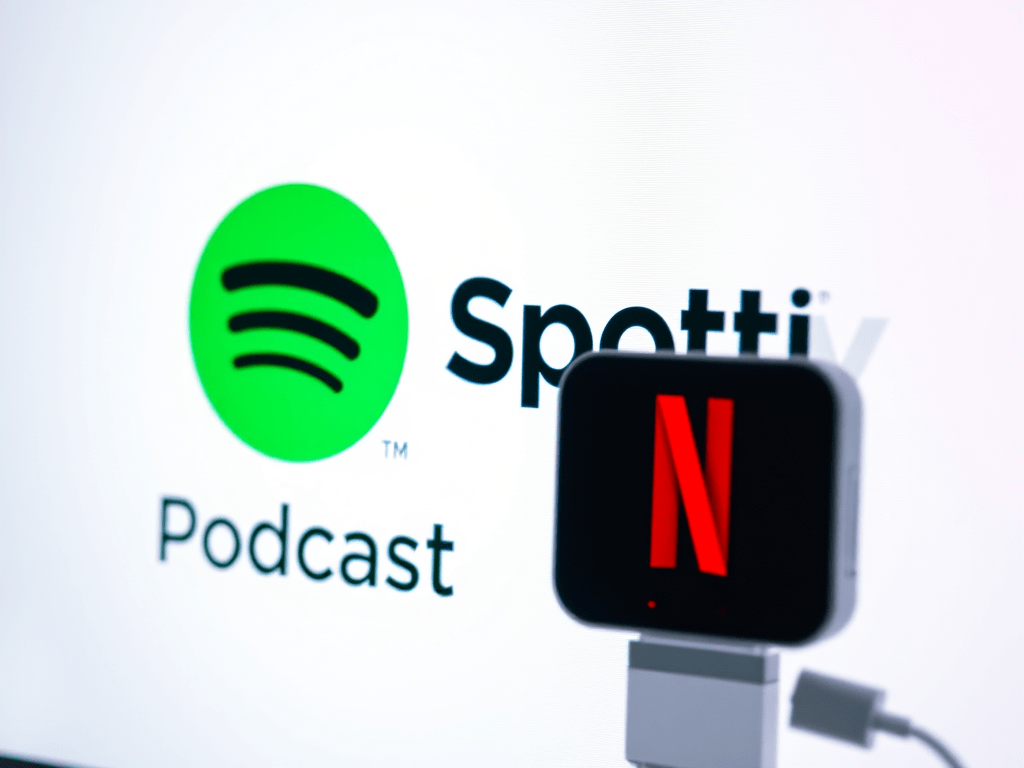 Los podcasts de vídeo de Spotify llegarán a Netflix en 2026 tras un ...